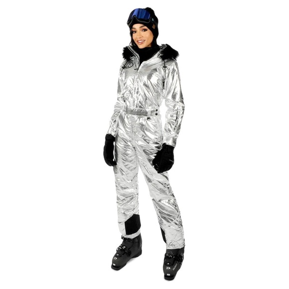 Tipsy Elves | Jackets & Coats | Nwt Tipsy Elves Silver Bullet Ski Suit ...